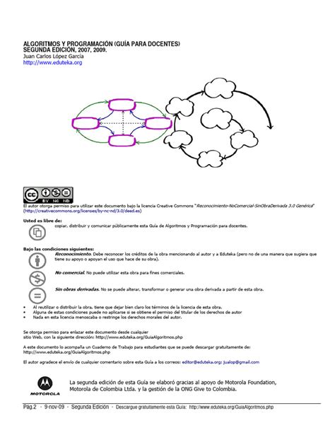 Algoritmos De Programacion Pdf Aprendizaje Ciencias Del