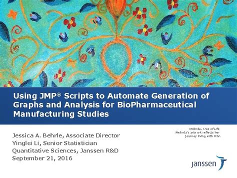 Using Jmp Scripts To Automate Generation Of Graphs