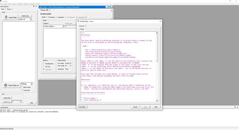 no check model functionality in 5 x · issue 1800 · sasview sasview