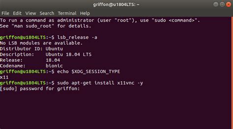 Ubuntu 17 10 18 04 Configure X11vnc To Boot At Startup Griffon S IT Library