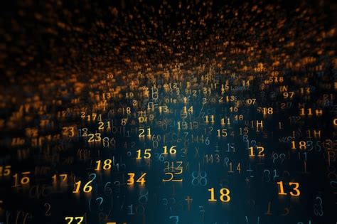 Premium Ai Image Numeric Chaos Unveiling An Impending Economic Collapse Or Default