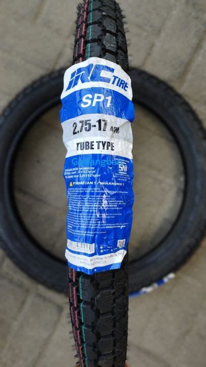 Irc Tr 275 17 Sp1 Ban Luar Motor Bebek Original Baru Mirip Kembangan