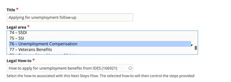 Next Steps Flow Content Type — Ilao Sprint 124a Documentation