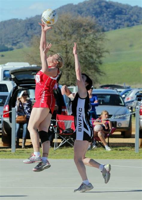 Netball Border Walwa End Federals Upper Murray Premiership Reign