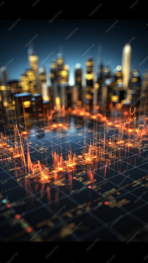 Premium Ai Image Stock Market Forex Trading Graph Entwined With A Wireframe World Map Global