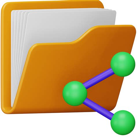 Shared Folder 3d Rendering Isometric Icon 15072077 Png