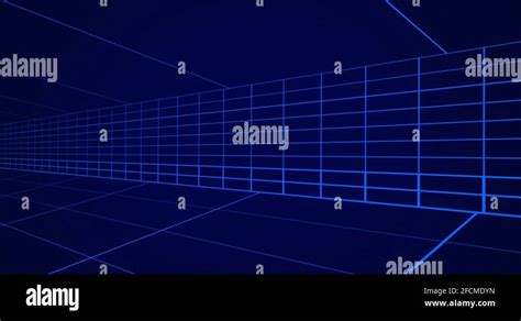 Moving Grid Lines On Blue Background 4k Stock Video Footage Alamy