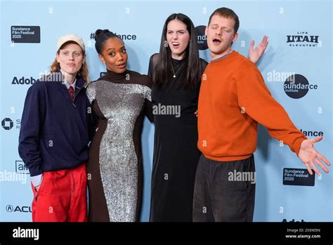 Kelly Mccormack From Left Naomi Ackie Eva Victor And Lucas Hedges
