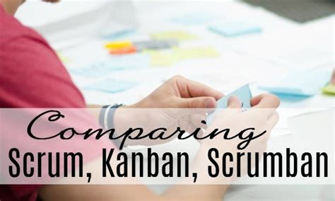 comparing agile methods scrum kanban and scrumban agile methods
