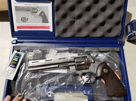 New Colt Python 357 Mag No Shipping Live And Online Auctions On