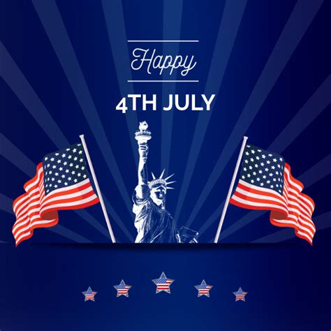 4th July Template Postermywall