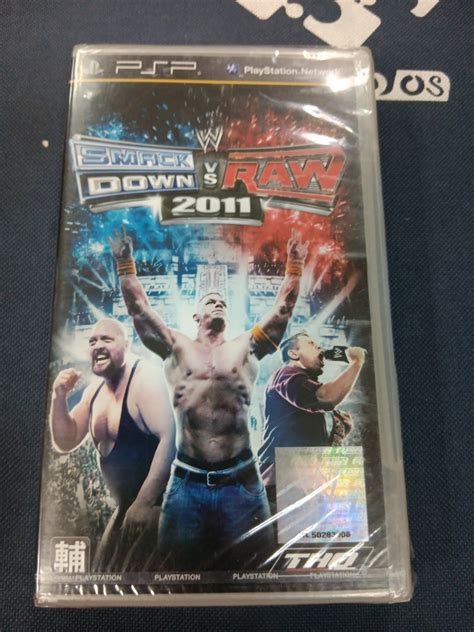 Psp Wwe Smackdown Vs Raw 2011 Video Gaming Video Games Playstation