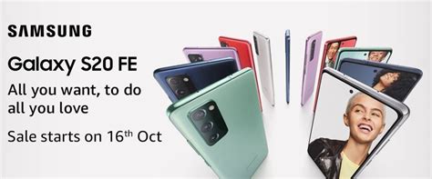 Samsung Galaxy S20 FE Price In India Tipped Ahead Of Official Launch Sale Details Revealed