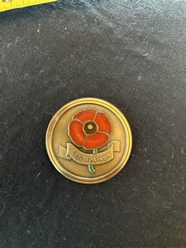 Poppy Batesville Lifestories Keepsake Brass Medallion Ebay