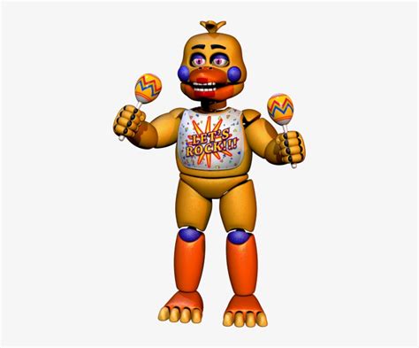126kib 378x600 Rockstar Chica Fnaf 6 Rockstar Chica Png Image