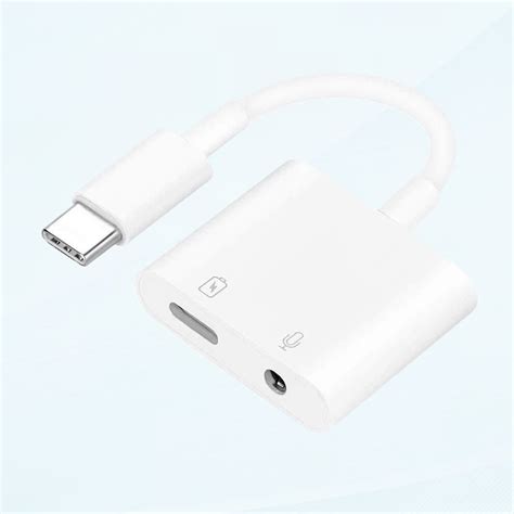 Usb C To Mm Aux Female Audio Cable Adapter With Usb C Charging Port Walmart Com