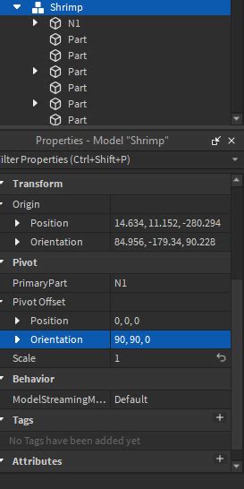 How To Attach A Model To A Player With Correct Orientation Scripting Support Developer Forum