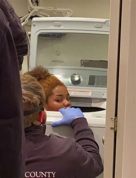18 Yo Gets Stuck Inside Washing Machine While Playing Hide And Seek