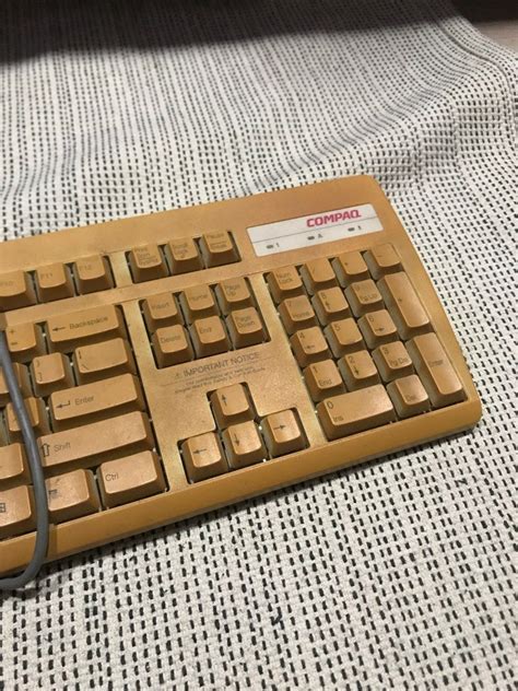 Vintage Compaq Keyboard Computers And Tech Parts And Accessories Computer Keyboard On Carousell