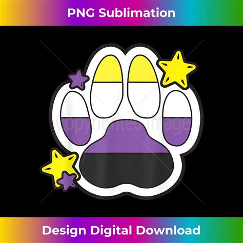 Non Binary Furry Paw Lgbtq Month Gay Rights Pride Week S 1 Inspire