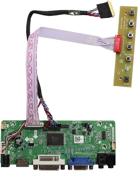 Vsdisplay Hd Vga Dvi Lvds Controller Board 40pin For 156