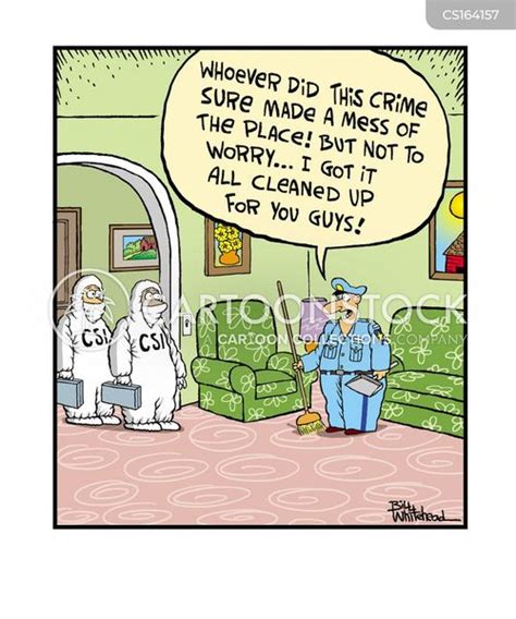 Crime Scene Investigation Cartoons And Comics Funny Pictures From