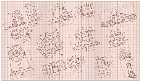 Background Technical Drawing Royalty Free Images Stock Photos Pictures Shutterstock