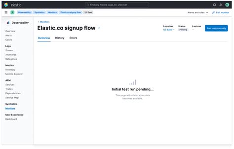 Synthetics Add Pending State On Monitor Details For Initial Test Run · Issue 149418 · Elastic