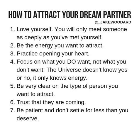 Law Of Attraction Spirituality On Instagram How To Attract Your Dream Partner If You Like