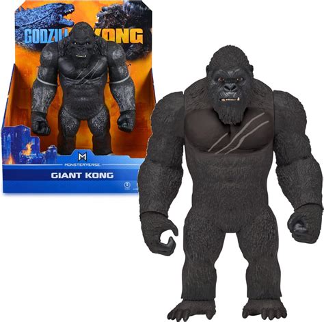 MonsterVerse MNG07310 Godzilla vs Kong Giant King Kong, Black, 11 ...