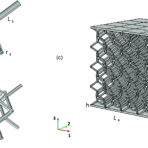Color Online Cad Models Of A Basic Rd 316 L Stainless Steel Lattice Download Scientific