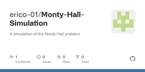 Github Erico 01monty Hall Simulation A Simulation Of The Monty Hall Problem
