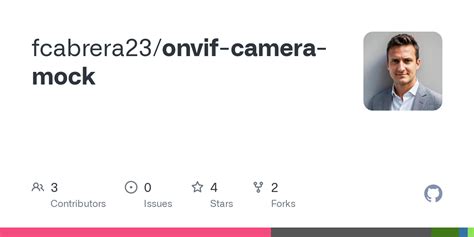GitHub Fcabrera Onvif Camera Mock
