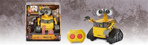 Mattel Disney Pixar Wall E Rc Robot Toy With 20 Lights And Sounds Hello
