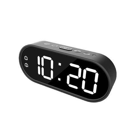 Alarm Clock Mirror Led Temperature