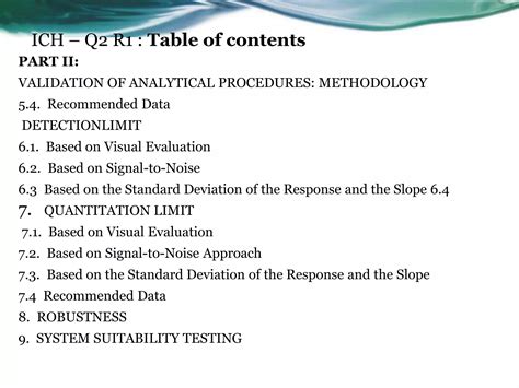 Ich Q2 Analytical Method Validation Pptx