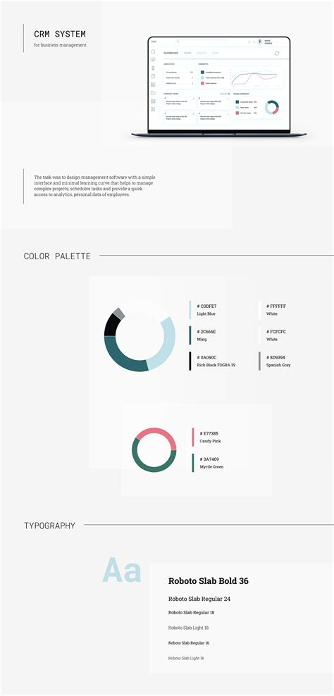 CRM System For Business Management On Behance