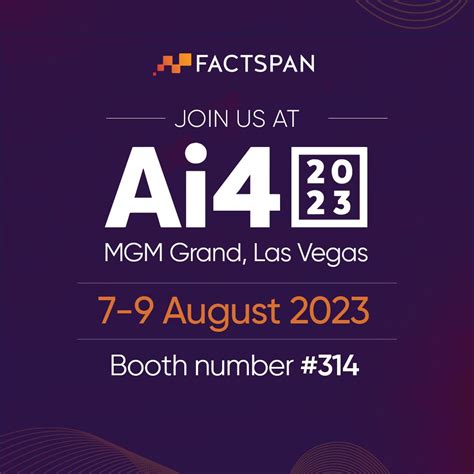 factspan on linkedin ai4conference ai42023 factspan