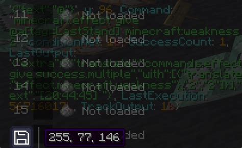 Commands Aren T Shown Correctly In The Editor Issue Arm X Command Block Ide GitHub