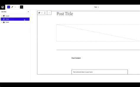 master sidebars with wordpress gutenberg block themes pootlepress
