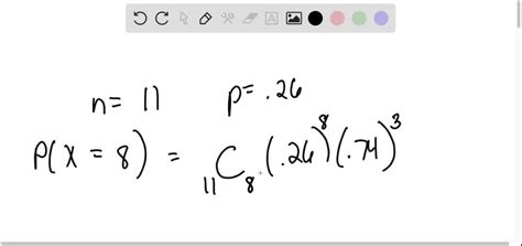 Solved Assume That A Procedure Yields A Binomial Distribution With A