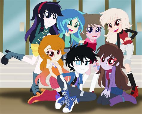 Mlp Eg Ocs Mane 7 By Haruka0273 On Deviantart