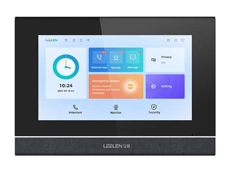 Supply Indoor Monitoring Android Intercom With 7 Inch Touch Screen And Wifi Wholesale Factory
