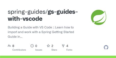 GitHub Spring Guides Gs Guides With Vscode Building A Guide With VS Code Learn How To
