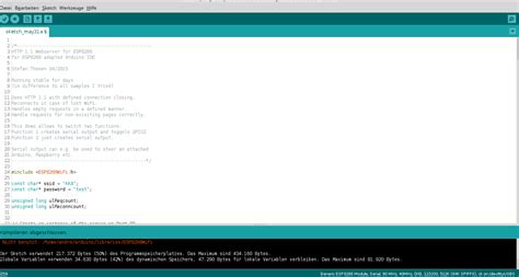 ESP8266 Wil Nicht Page 2 Deutsch Arduino Forum