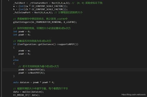 【cocos2dx】之rendertexture实现截图 Csdn博客