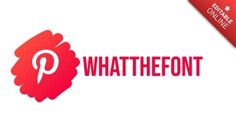 Whatthefont Animated Pinterest Subscribe Interface Button Text Effect Generator