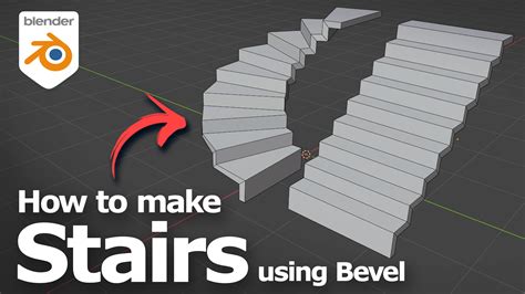 How To Make Stairs In Blender Using Bevel Tutorials Tips And Tricks