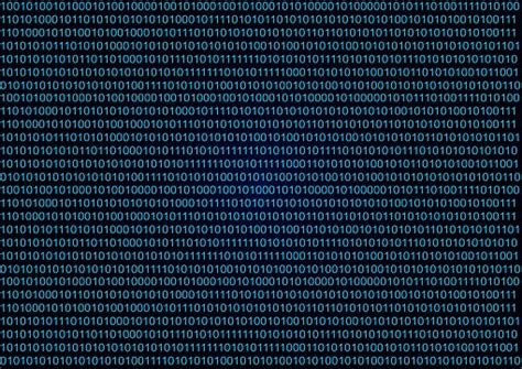 Binary Technology Coding Vector Design Images Techno Binary Code