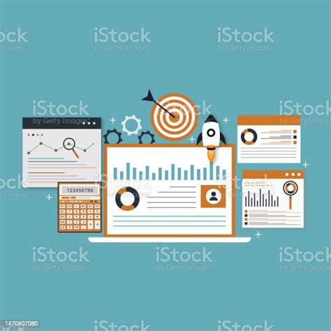 비즈니스 분석 및 전략 개발 재무 연구 및 비즈니스 데이터 관리 2023년에 대한 스톡 벡터 아트 및 기타 이미지 2023년 가격 개념 Istock